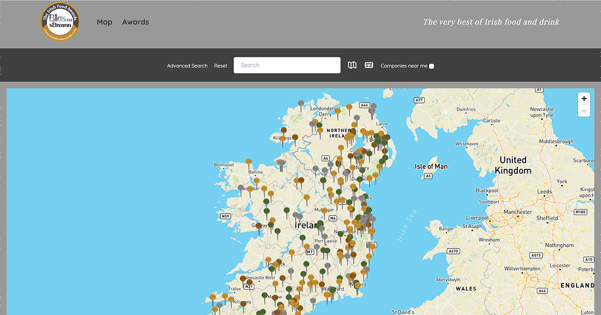 GS1 Ireland Map